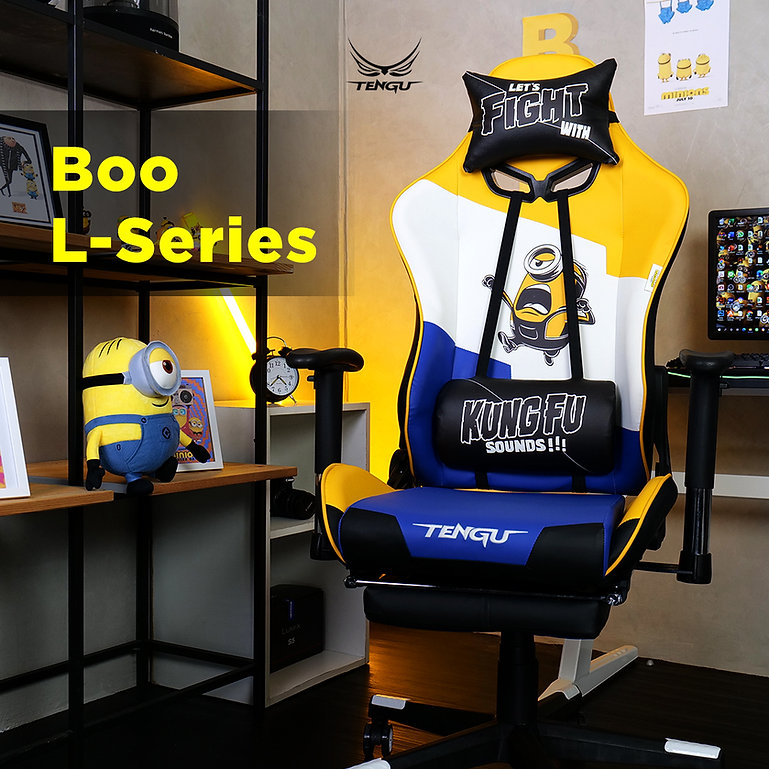เก้าอี้เกมมิ่ง Tengu Gaming Chair Minions Boo