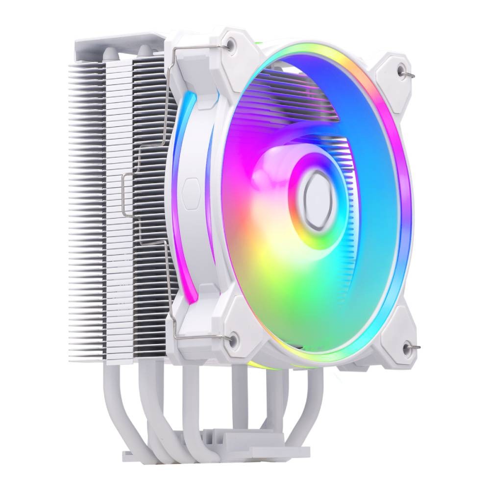 พัดลมระบายความร้อนซีพียู Cooler Master CPU Air Cooler Hyper 212 Halo White