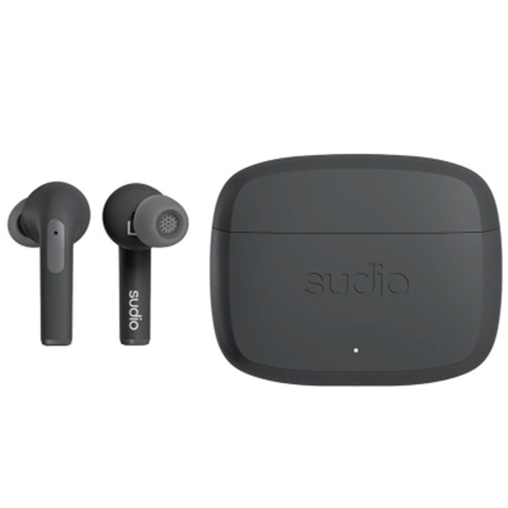 หูฟังพร้อมเคสชาร์จ Sudio N2 Pro Black