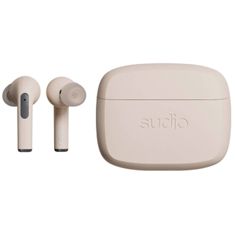 หูฟังพร้อมเคสชาร์จ Sudio N2 Pro Sand