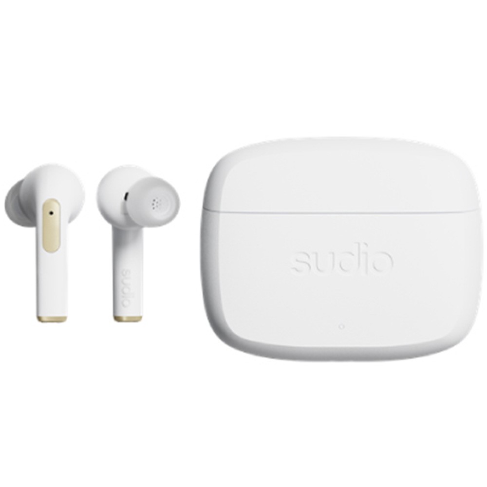 หูฟังพร้อมเคสชาร์จ Sudio N2 Pro White