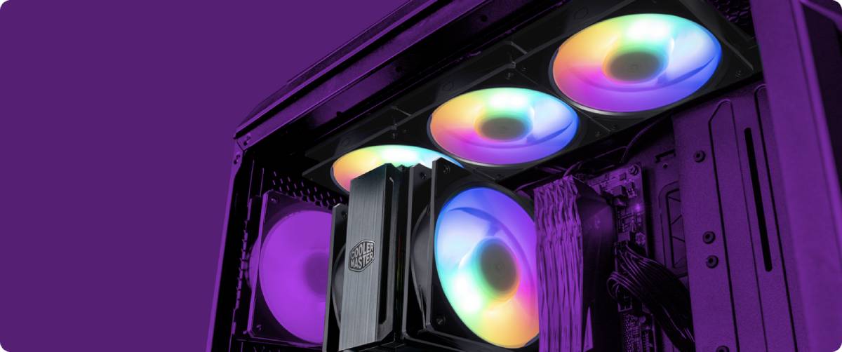 พัดลมเคส Cooler Master FAN Mobius 120P ARGB