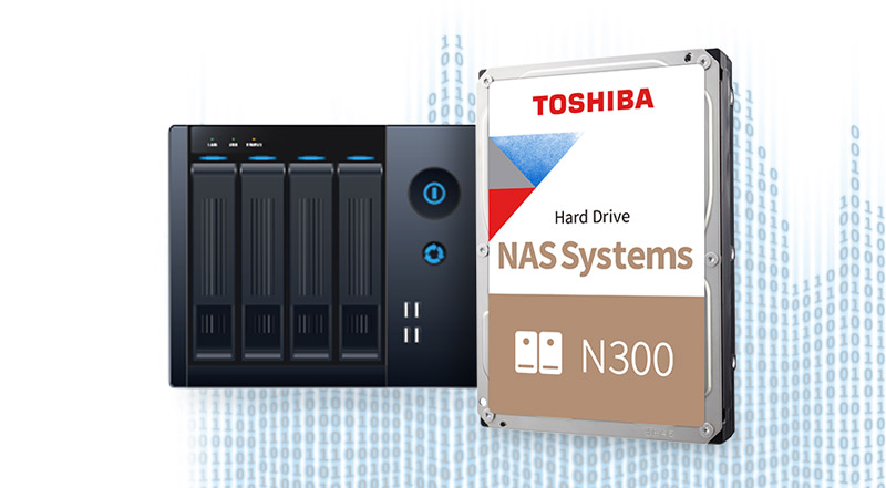 ฮาร์ดดิสก์ Toshiba HDD 4TB 7200rpm 128MB N300 - 3 Year