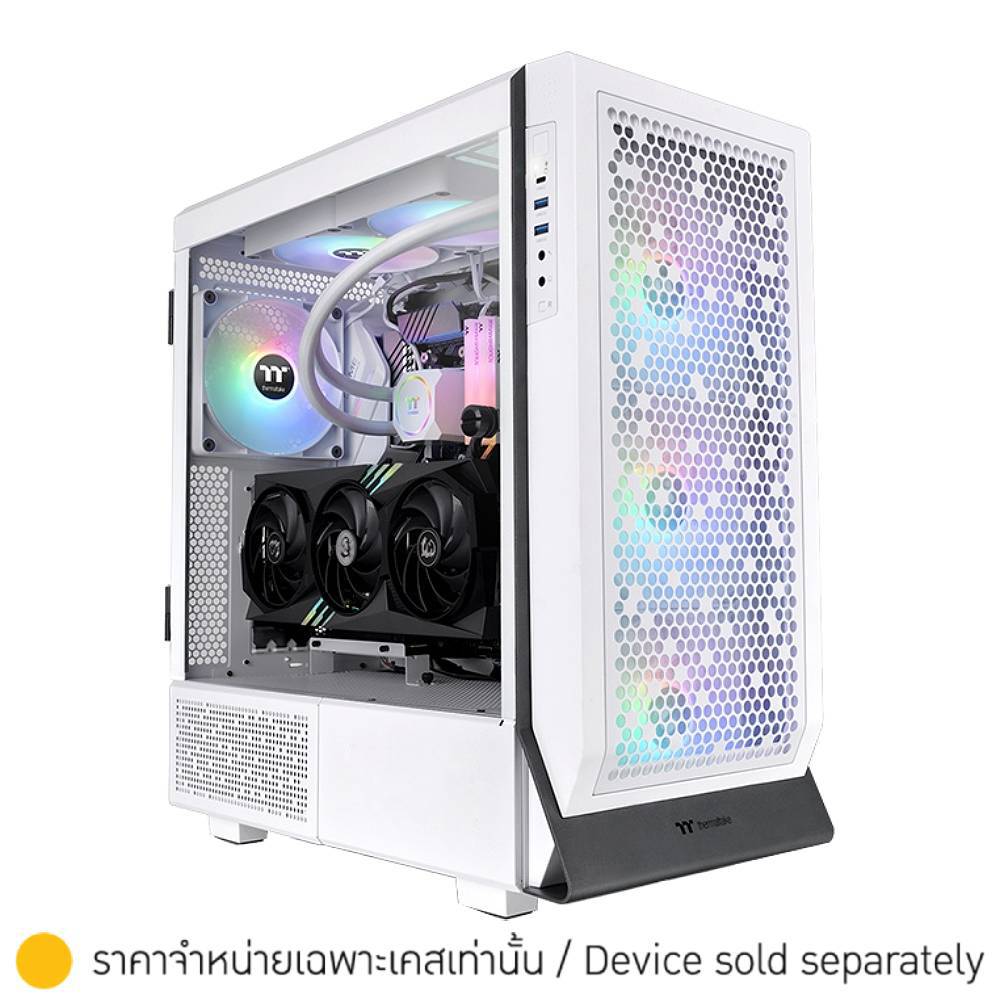 เคสคอมพิวเตอร์ Thermaltake Ceres 500 TG ARGB Snow Mid Tower Chassis