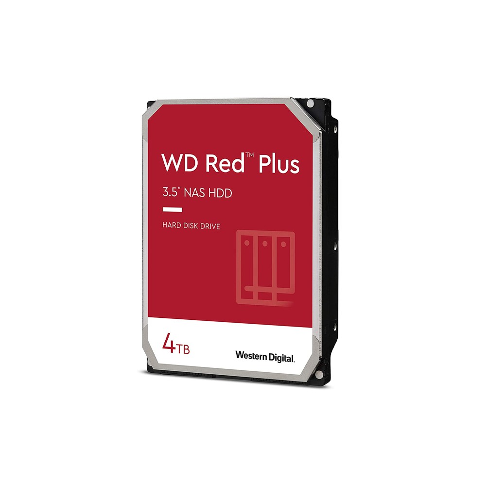 ฮาร์ดดิสก์ WD HDD 4TB 5640rpm 256MB Red Plus - 3 Year