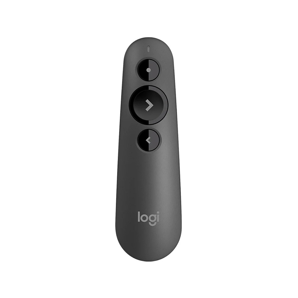 รีโมทนำเสนอเลเซอร์ Logitech Presenter Cordless R500S Graphite นำเสนองาน ...