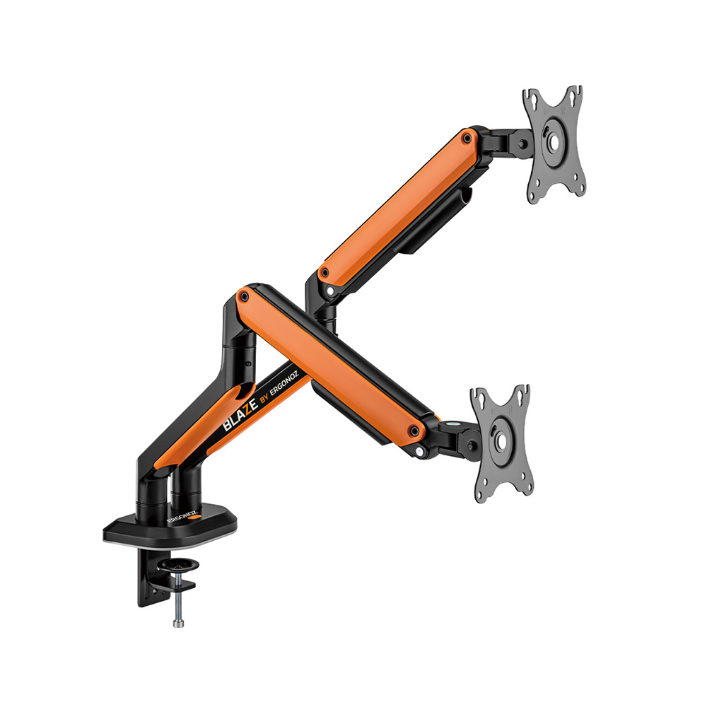 แขนจับจอมอนิเตอร์ ERGONOZ Dual Monitor Arm Twin Blaze (EGN-BLAZE-D ...