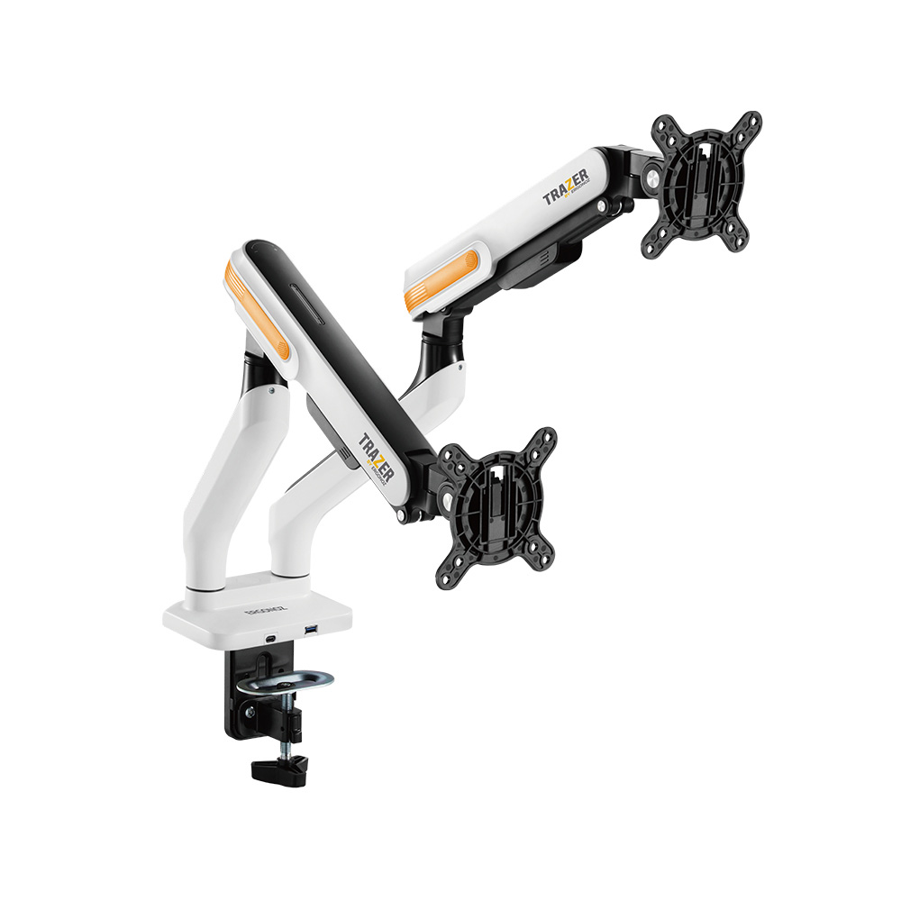 แขนจับจอมอนิเตอร์ ERGONOZ Dual Monitor Arm Twin Trazer (EGN-TRAZER-D ...