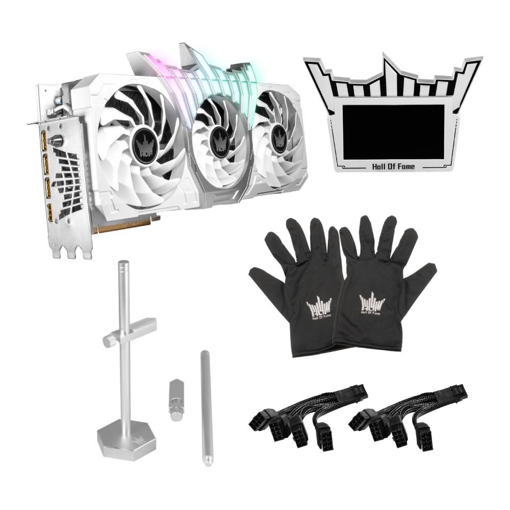 การ์ดจอ GALAX VGA GeForce RTX 4090 HOF 24GB GDDR6X 384-bit