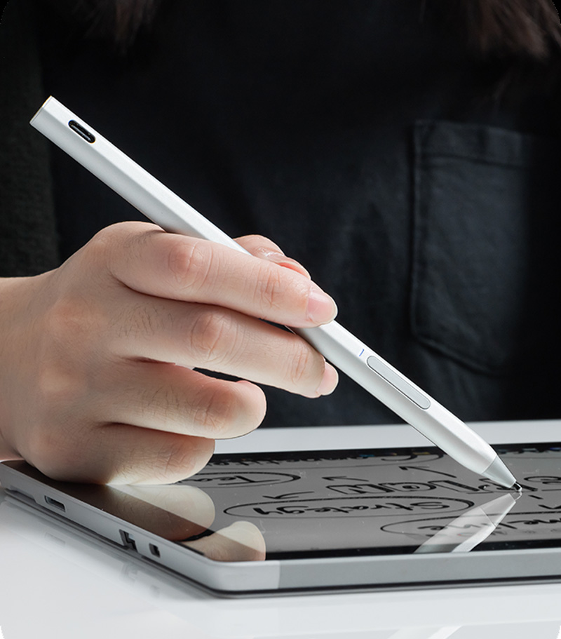 ปากกาสไตลัส Adonit Stylus Neo Ink Graphite Black เพื่อการเขียนที่สมจริง ...