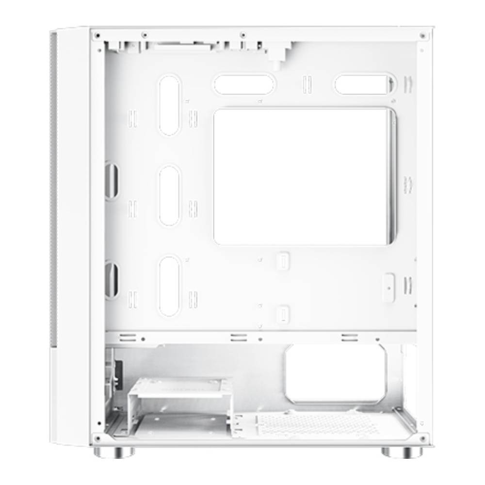 เคสคอมพิวเตอร์ Xigmatek Computer Case Oreo Arctic White