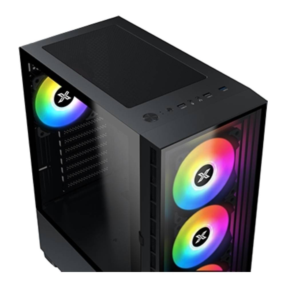 เคสคอมพิวเตอร์ Xigmatek Computer Case Phantom Black