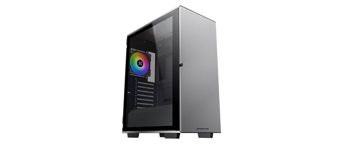 เคสคอมพิวเตอร์ Xigmatek Computer Case Lux A Shadow Silver
