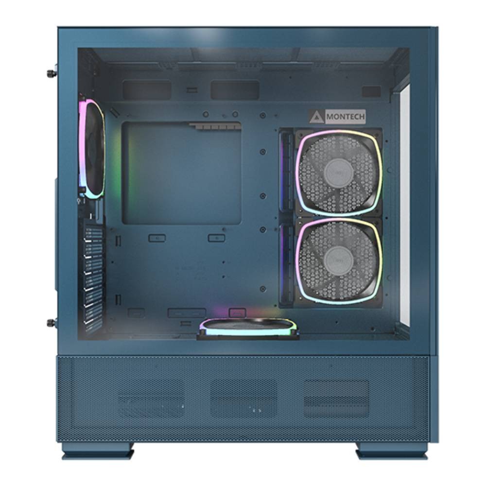 เคสคอมพิวเตอร์ Montech Computer Case SKY TWO Blue