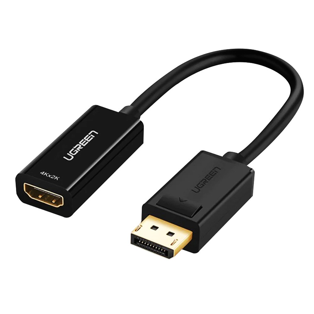 ตัวแปลง UGREEN DP Male to HDMI 4K Female Adapter (40363) Black