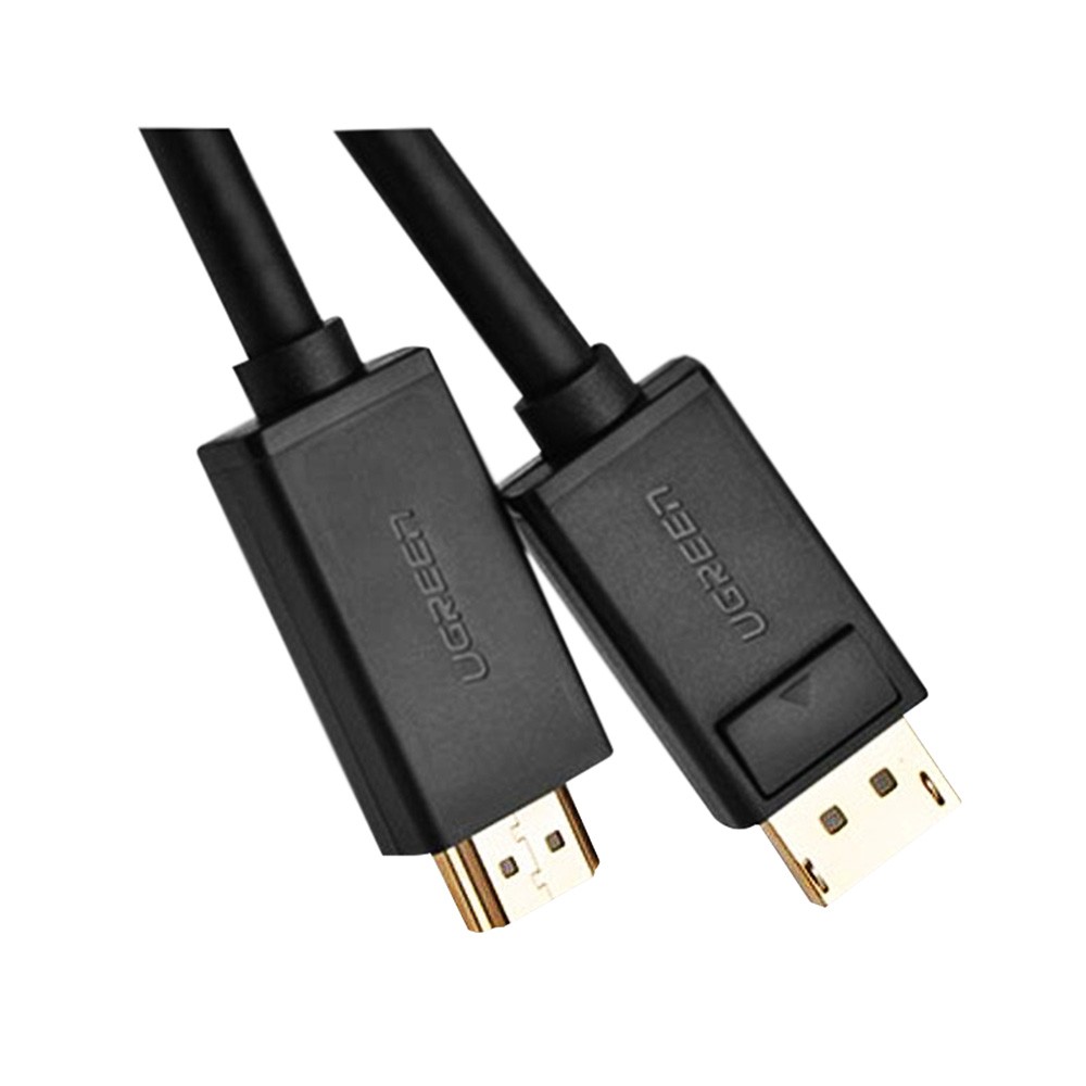 ตัวแปลง UGREEN DP Male to HDMI 4K Male Cable 3M. (10203) Black