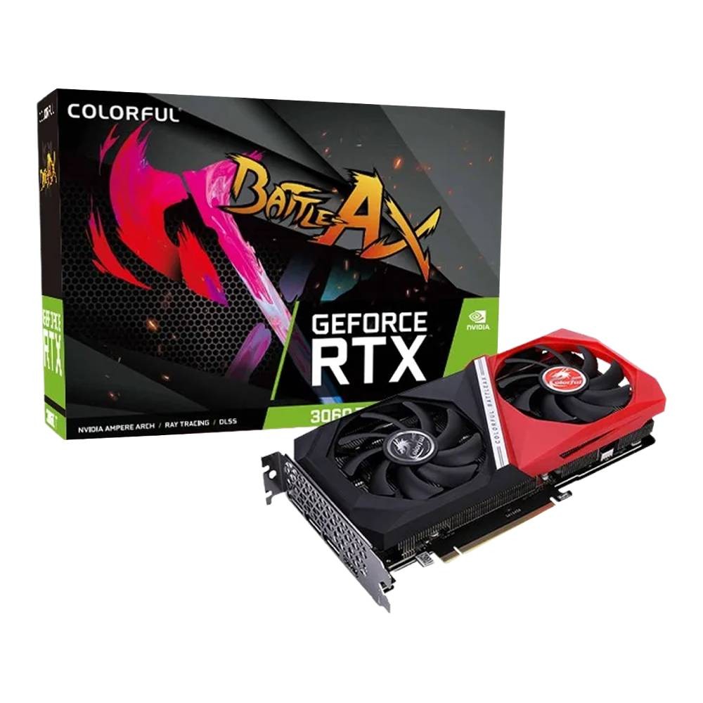 การ์ดจอ COLORFUL RTX 3060 Ti NB DUO G6X-V 8GB GDDR6X 256-bit