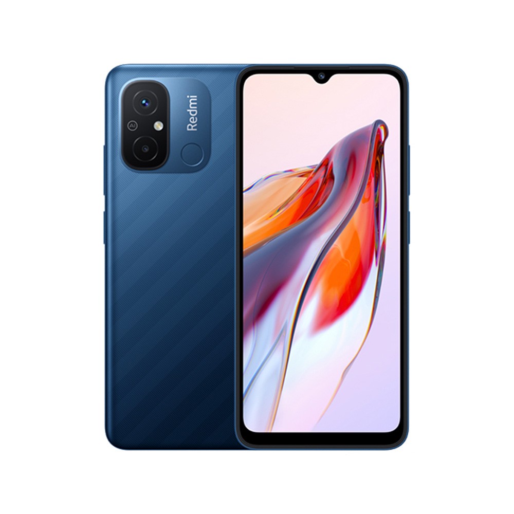 สมาร์ทโฟน Xiaomi Redmi 12C (6+128) Ocean Blue รุ่นเล็ก จอใหญ่ แบตอึด