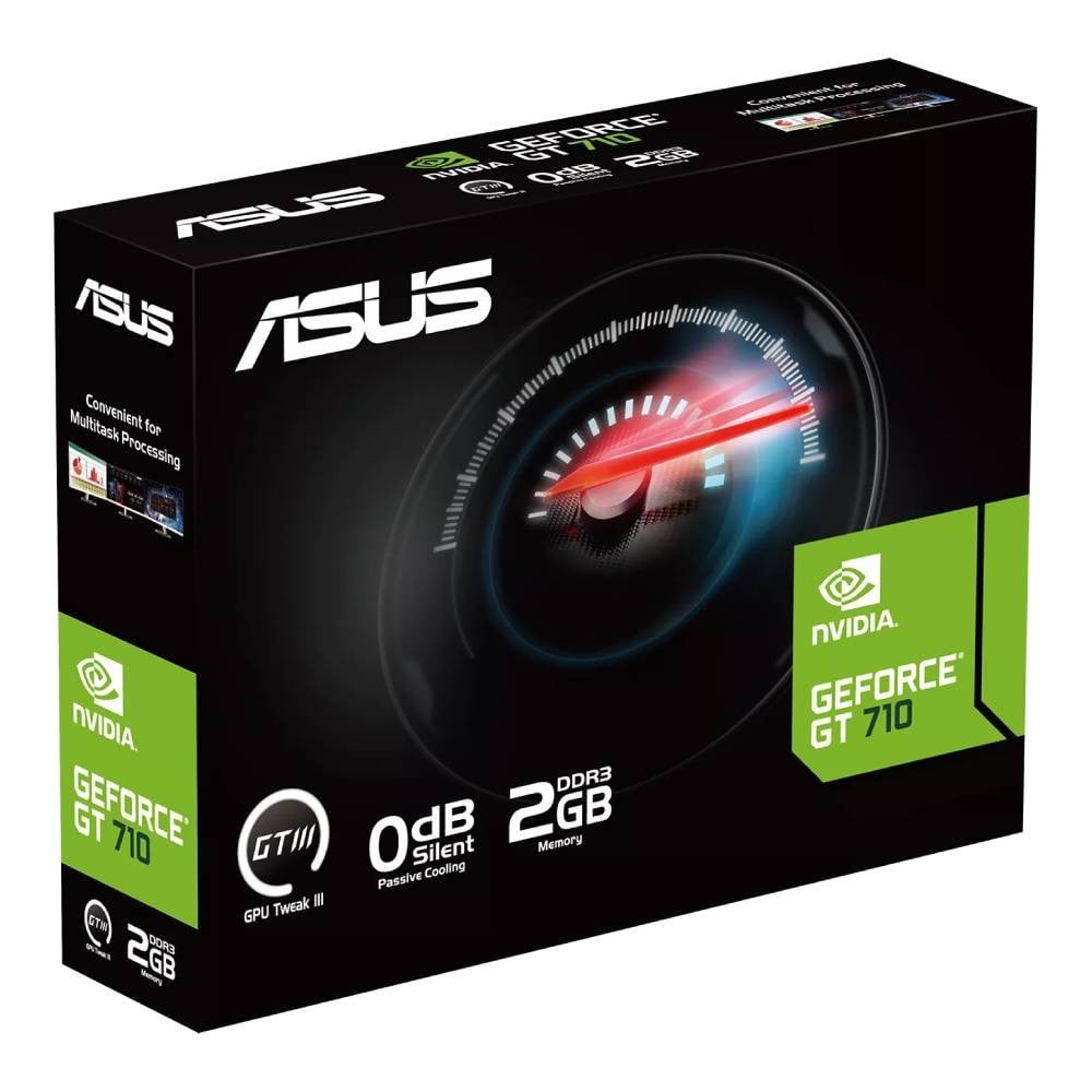 การ์ดจอ ASUS VGA GT710-SL-2GD3-BRK-EVO 2GB DDR3 64-bit
