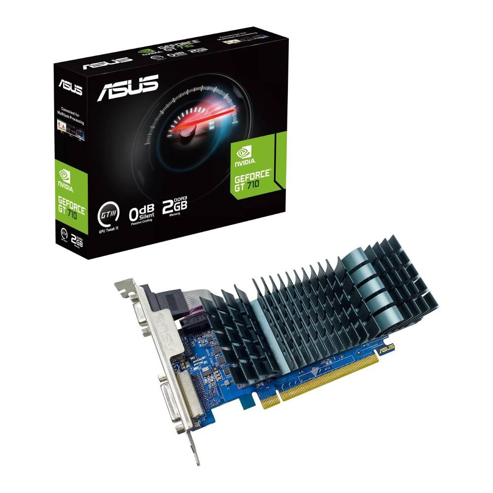 การ์ดจอ ASUS VGA GT710-SL-2GD3-BRK-EVO 2GB DDR3 64-bit