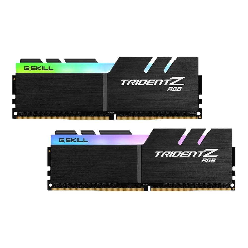 แรมพีซี G.Skill Ram PC DDR4 64GB/3200MHz.CL16 (32GBx2) Trident Z RGB