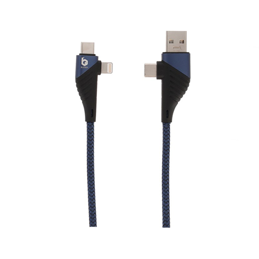 สายชาร์จ Blue Box Multifunctional 4 in 1 Fast Charge & Data Sync Cable ...