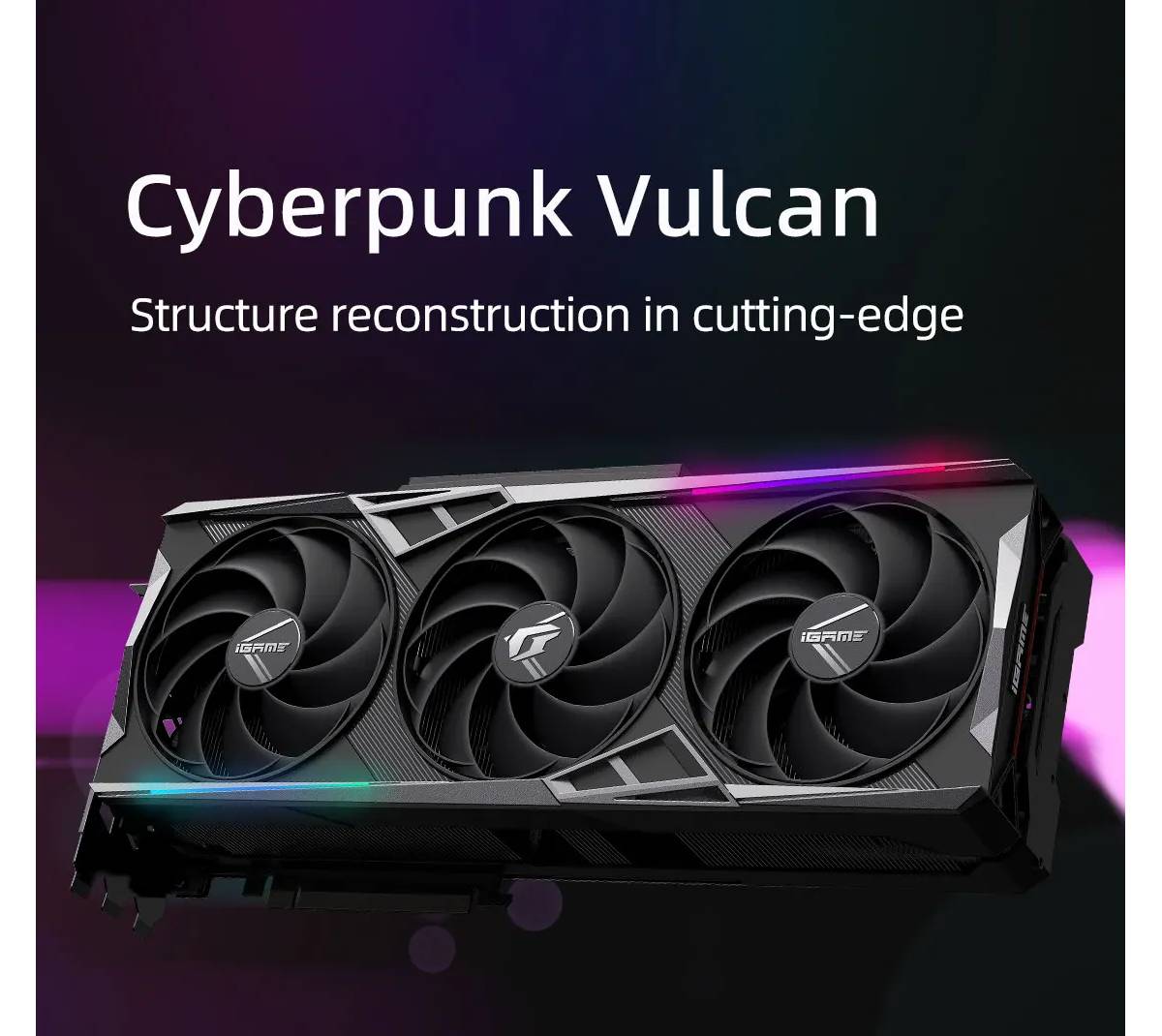 การ์ดจอ COLORFUL iGame RTX 4080 Vulcan OC-V 16GB GDDR6X 256-bit