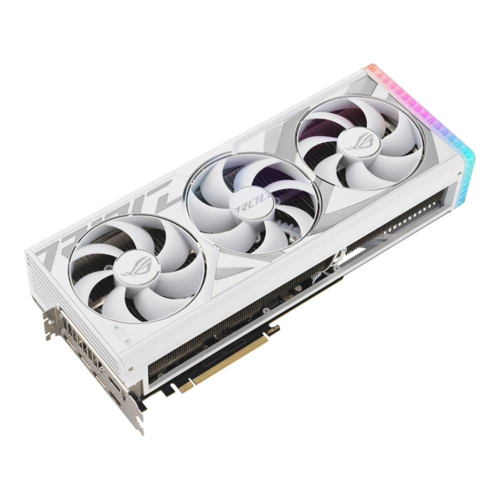 การ์ดจอ ASUS VGA ROG-STRIX-RTX 4090-O24G-WHITE 24GB GDDR6X 384-bit