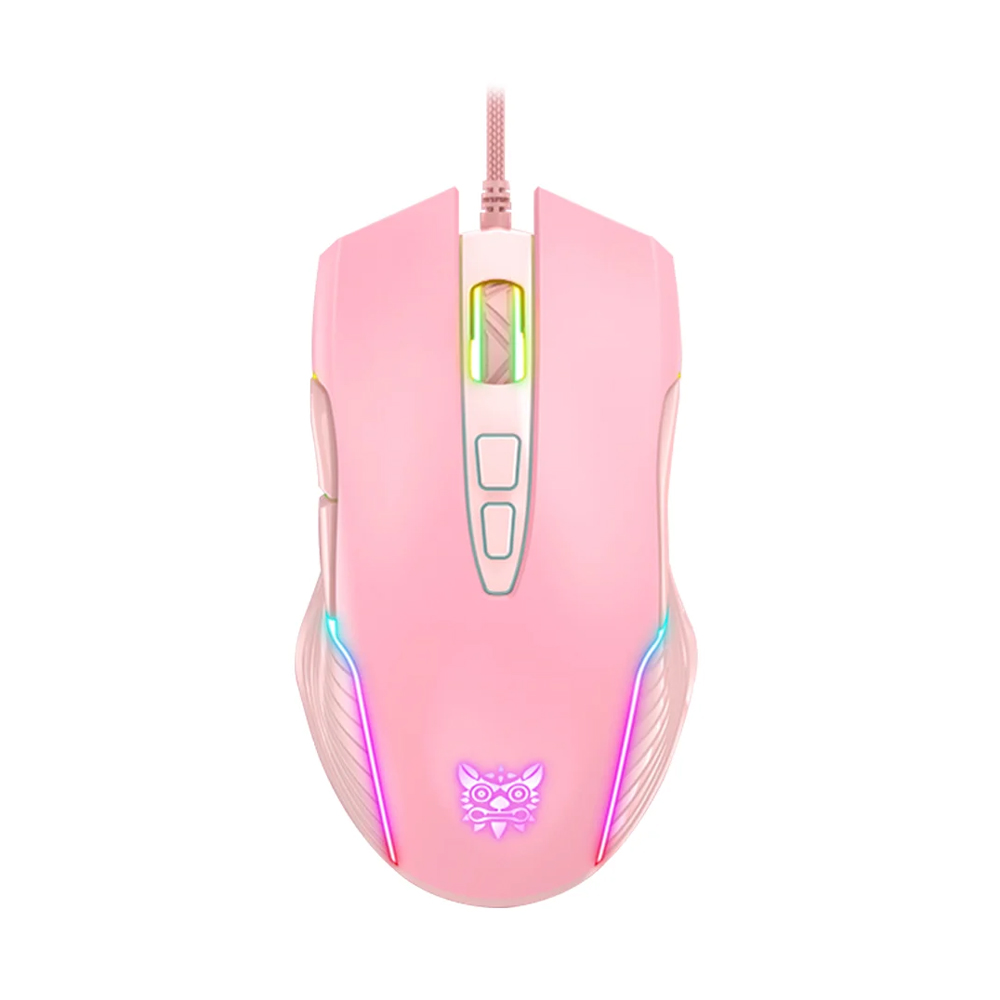 Onikuma Gaming Mouse Sakura Pink