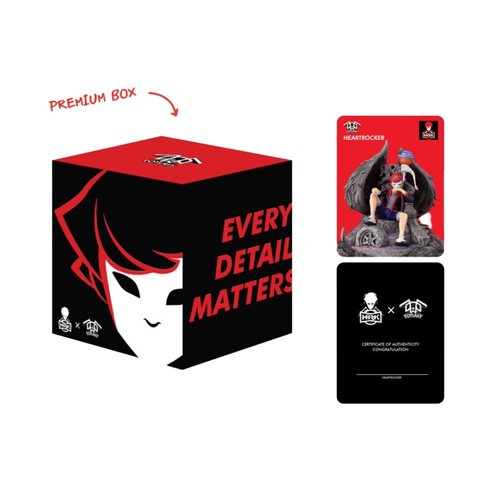 ฟิกเกอร์ โมเดล HEARTROCKER On Throne Figure