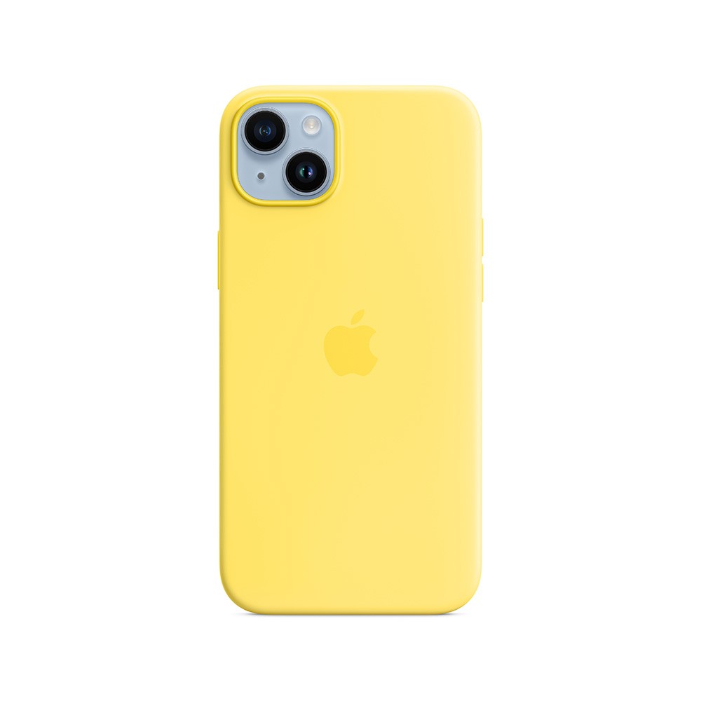 เคสซิลิโคน Apple iPhone 14 Plus Silicone Case with MagSafe - Canary Yellow