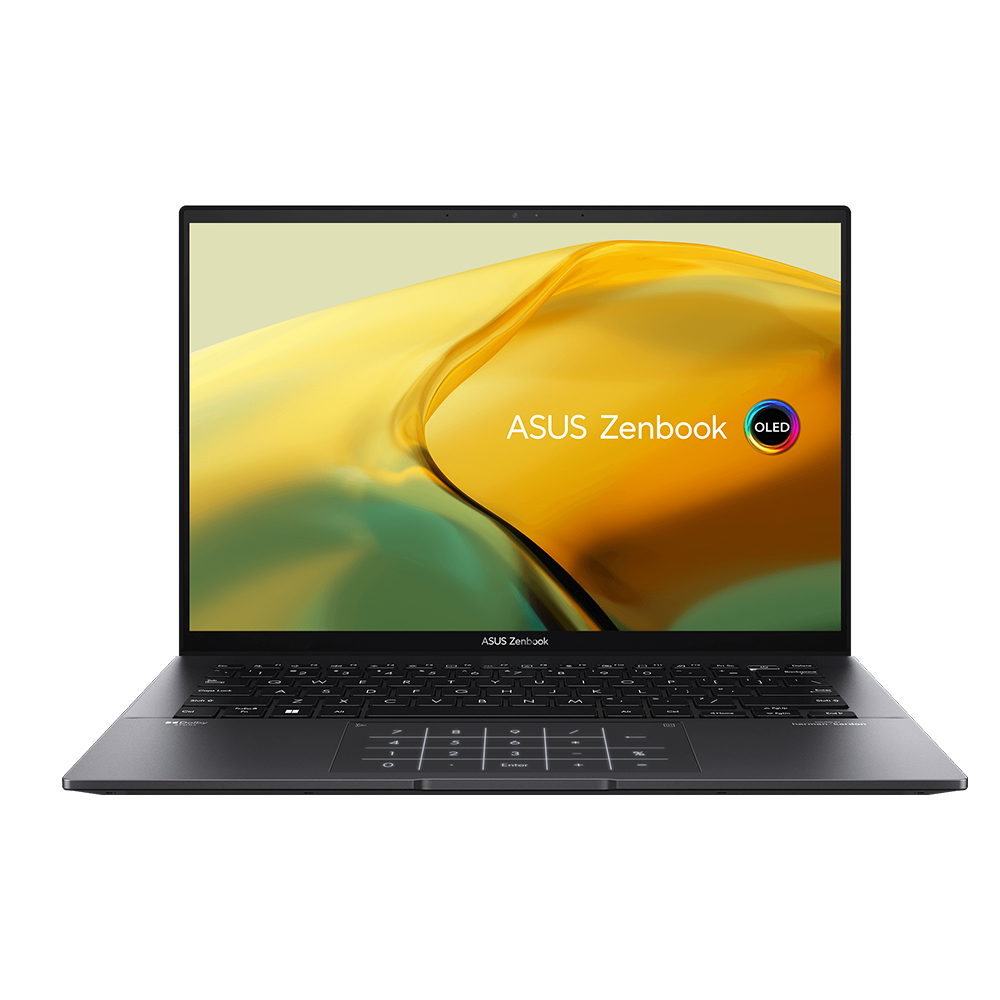 โน๊ตบุ๊คบางเบา Asus Zenbook 14 OLED UM3402YA-KM760WS Black