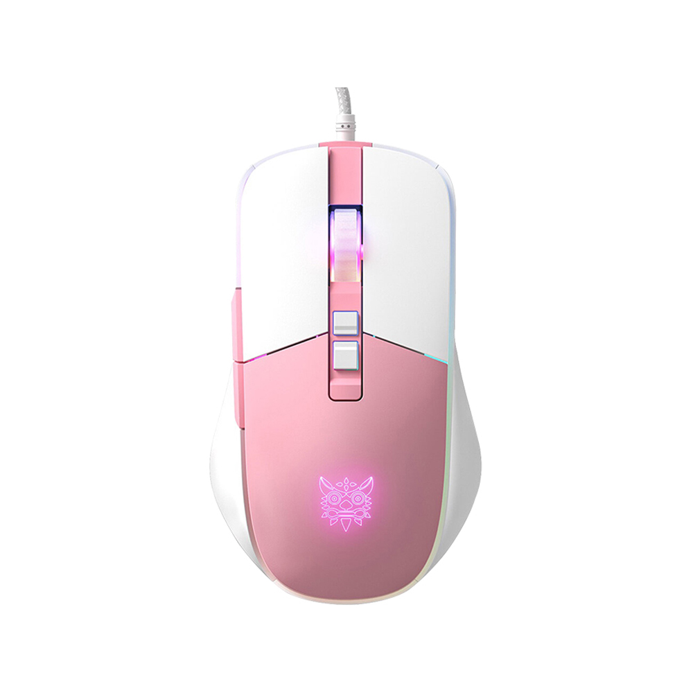 Onikuma Gaming Mouse Kiku White/Pink