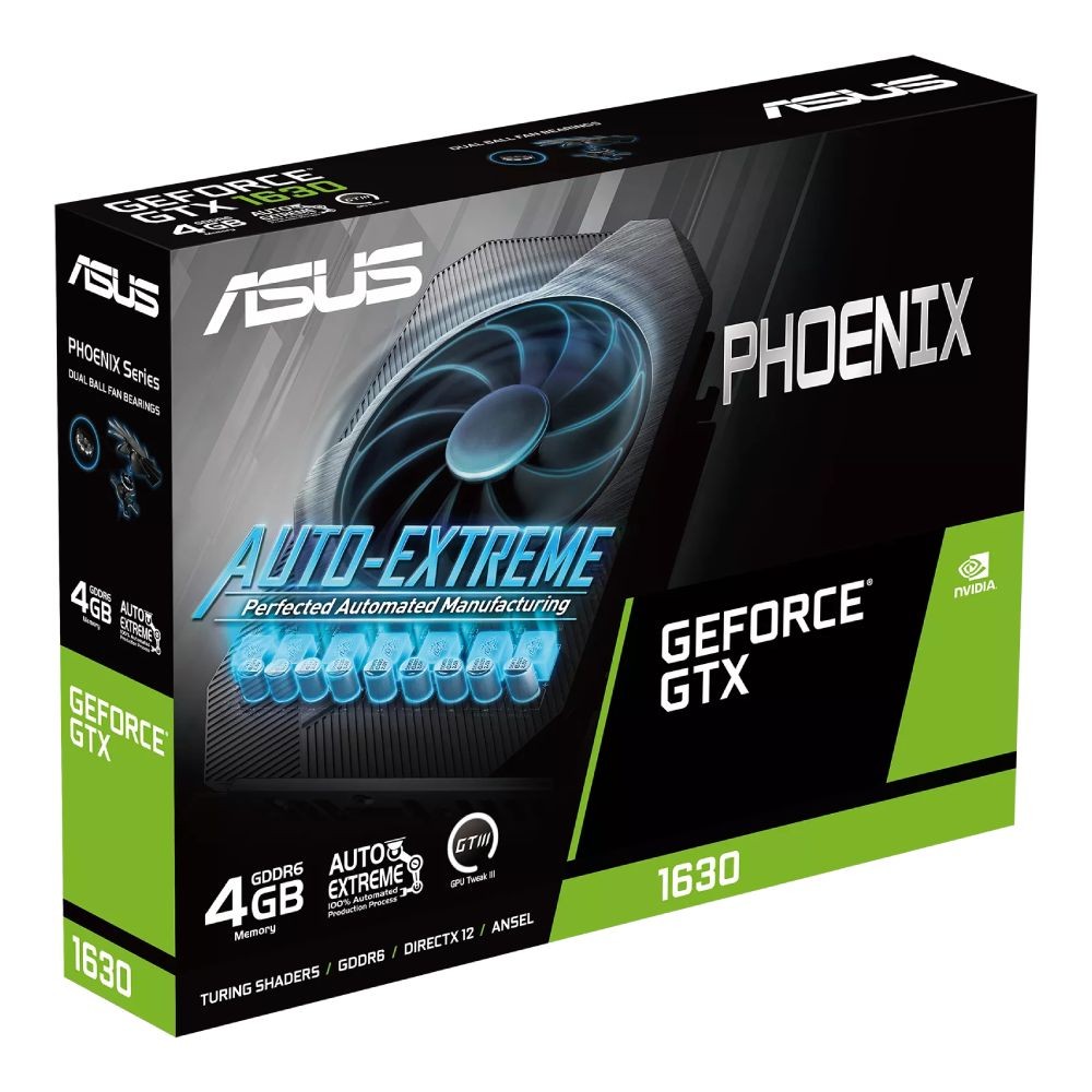 การ์ดจอ ASUS VGA Phoenix GeForce GTX 1630 4GB GDDR6 64-bit