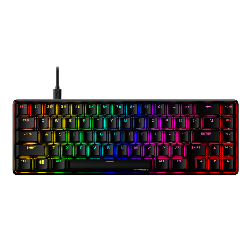 คีย์บอร์ดเกมมิ่ง Hyper X Gaming Keyboard Alloy Origins 65 Red/Linear SW ...