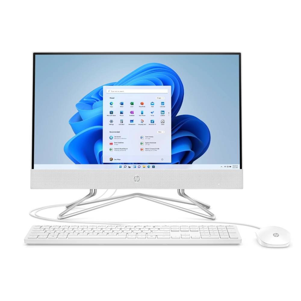 คอมพิวเตอร์ ออลอินวัน HP Desktop All-in-One 24-CB1019D White