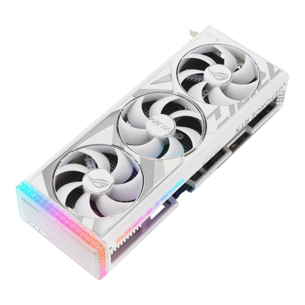 การ์ดจอ ASUS VGA ROG-STRIX-RTX4080-O16G-WHITE 16GB GDDR6X 256-bit