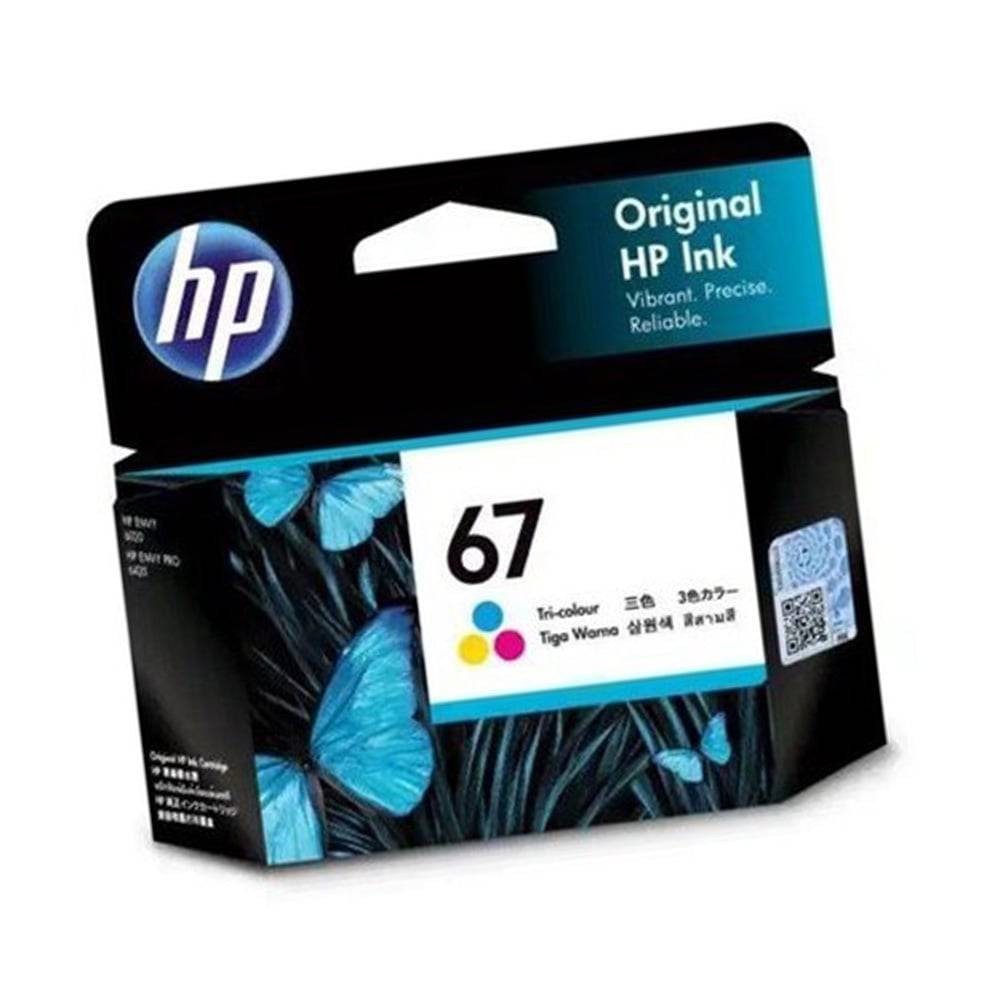 หมึกเครื่องปริ้น HP Ink 67 Tri-color