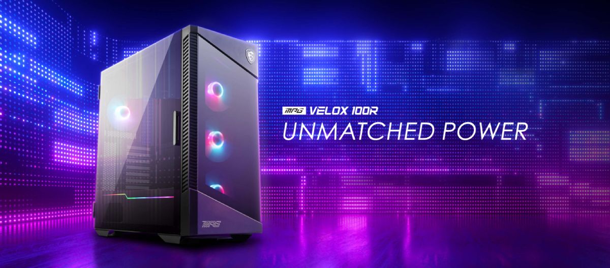 เคสคอมพิวเตอร์ MSI Computer Case MPG VELOX 100R
