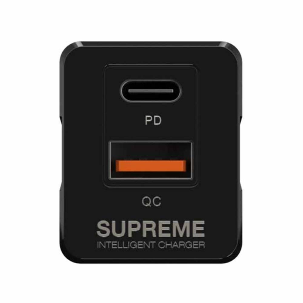 AMAZINGthing Wall USB Charger 1 USB-A (QC3.0A) / 1 USB-C (PD20W) Fast ...