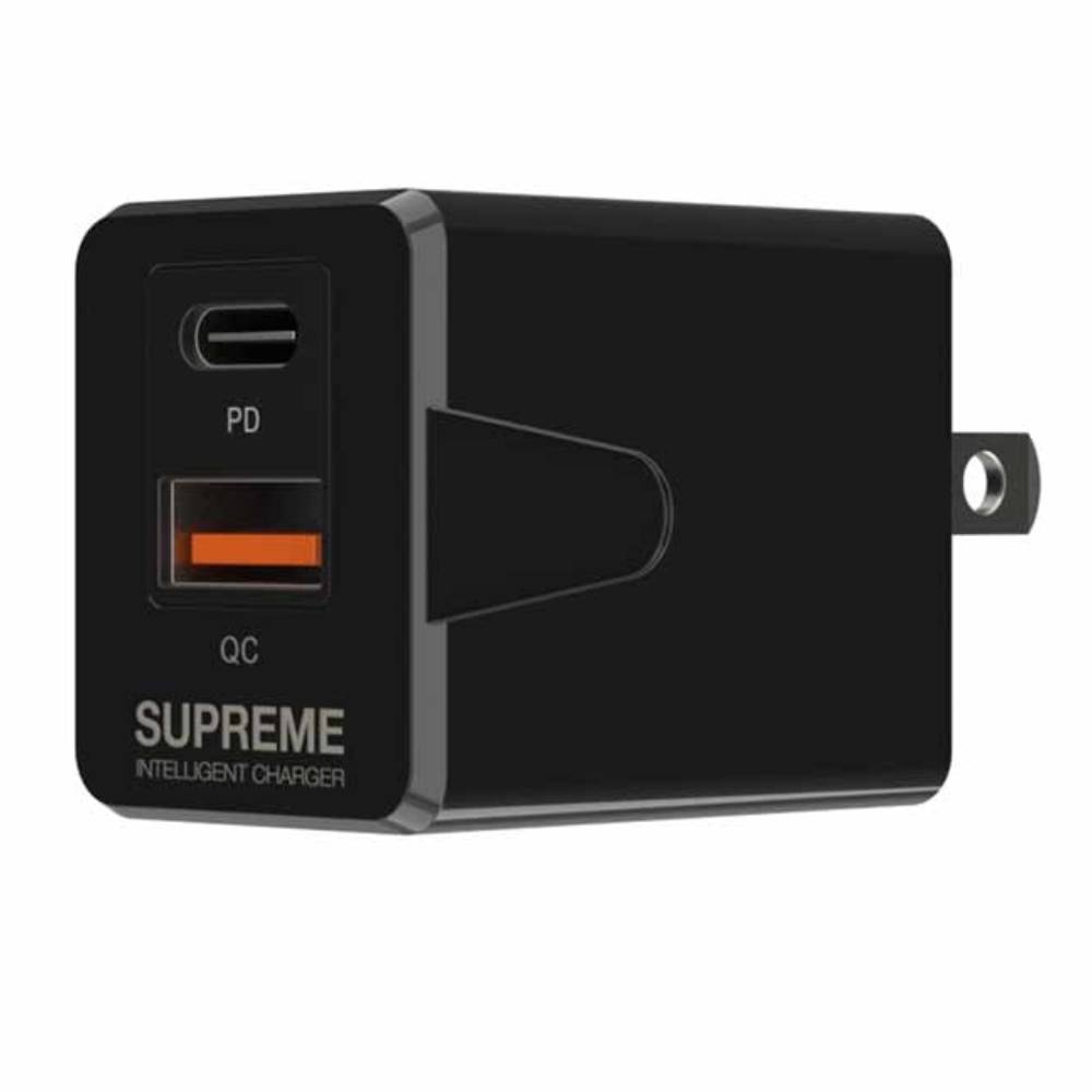 AMAZINGthing Wall USB Charger 1 USB-A (QC3.0A) / 1 USB-C (PD20W) Fast ...