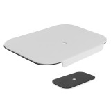 แผ่นรองแขนจับจอ Liv Monitor Arm Plate White ช่วยปกป้องท็อปโต๊ะไม่ให้ ...