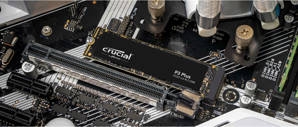 การ์ดเอสเอสดี Crucial SSD P3 Plus 2TB M.2 PCIe/NVMe R5000MB/s W4200MB/s ...