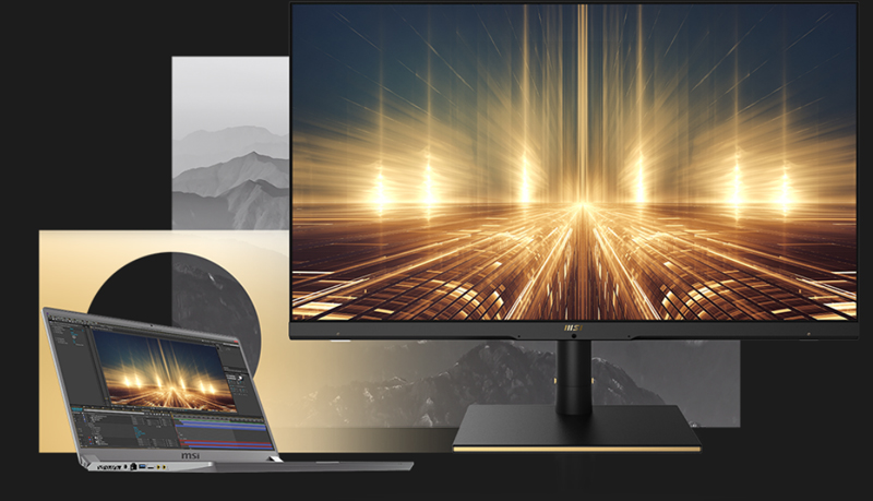 จอมอนิเตอร์ MSI MONITOR SUMMIT MS321UP (IPS 4K 60Hz USB-C)