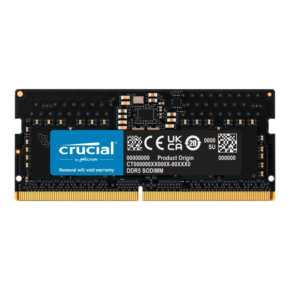Crucial Ram Notebook DDR5 8GB 4800MHz CL40 8GBx1 Crucial Ram Notebook DDR5 8GB 4800MHz CL40 8GBx1