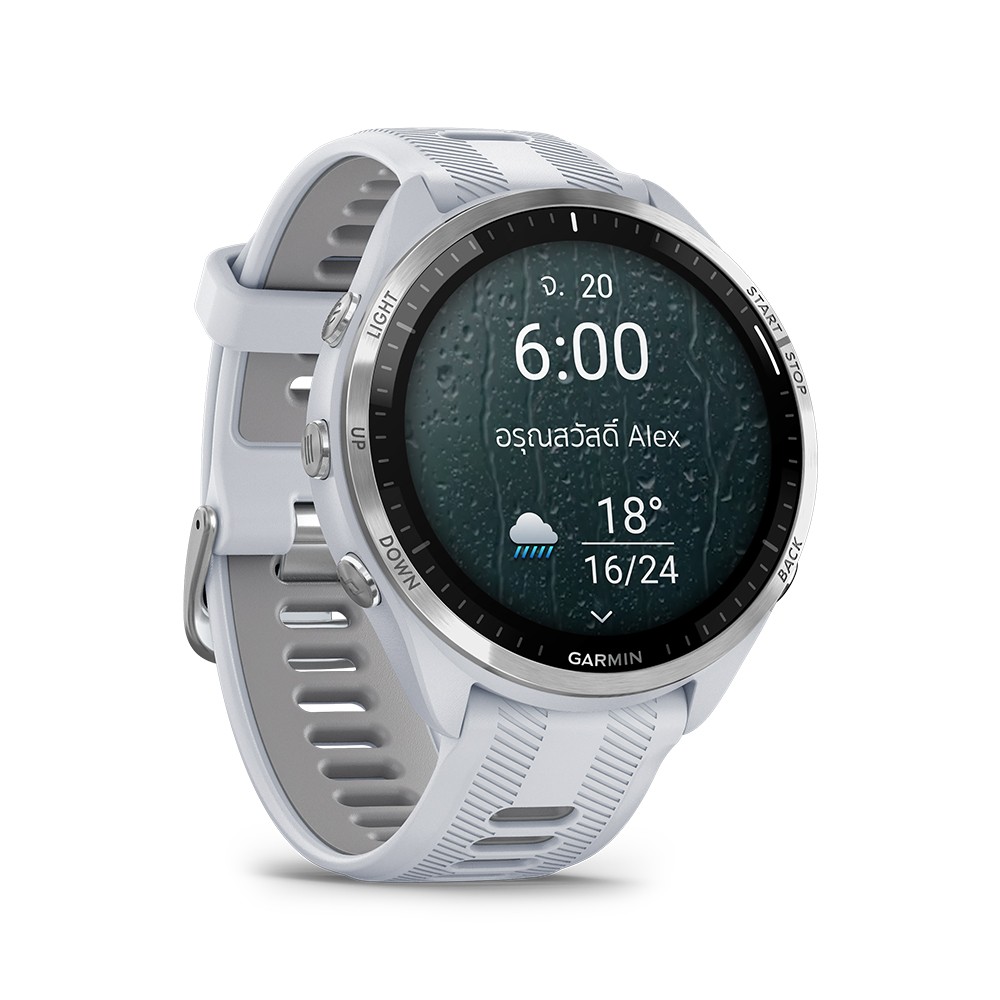 สมาร์ทวอทช์ Garmin Forerunner 965 Whitestone