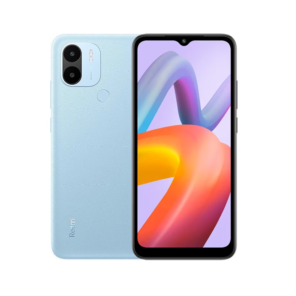 สมาร์ทโฟน Xiaomi Redmi A2+ (3+64) Light Blue เต็มหน้าจอเพื่อมุมมองที่ ...