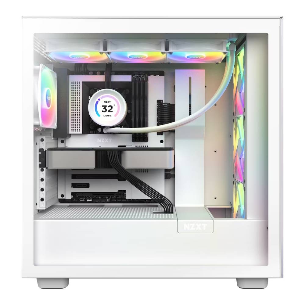 ชุดระบายความร้อนซีพียู NZXT KRAKEN ELITE 360 RGB WHITE : RL-KR36E-W1