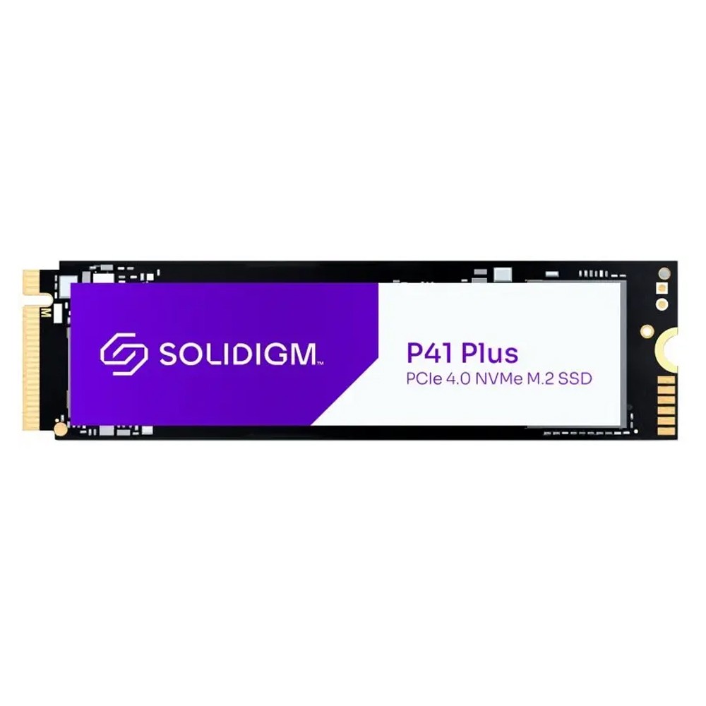 การ์ดเอสเอสดี Solidigm SSD P41 Plus 2TB M.2 PCIe/NVMe R4125MB/s W3325MB ...