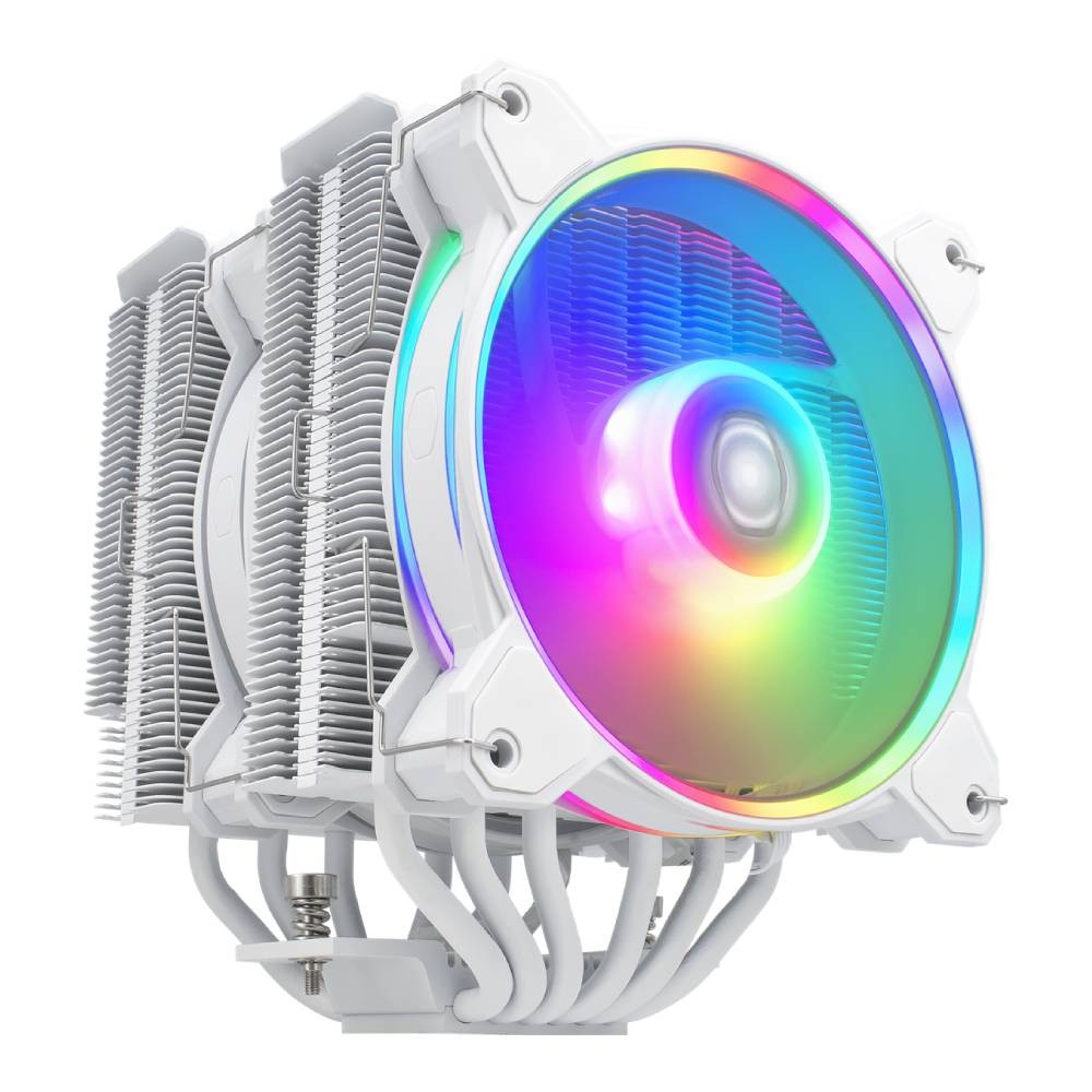 พัดลมระบายความร้อนซีพียู Cooler Master Air cooler Hyper 622 Halo ARGB White